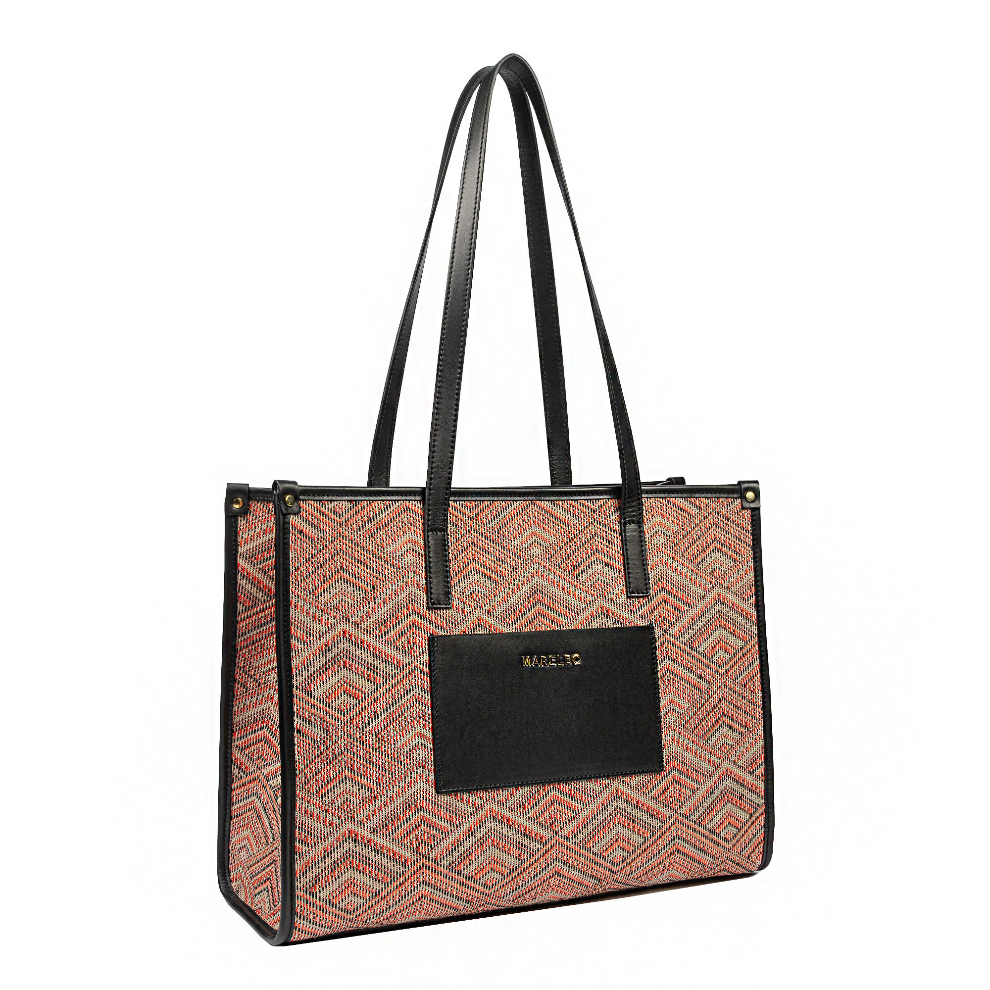 Marchand Handtasche Motiv 🖼️ Geanta dama de plaja 031g motiv pink combined