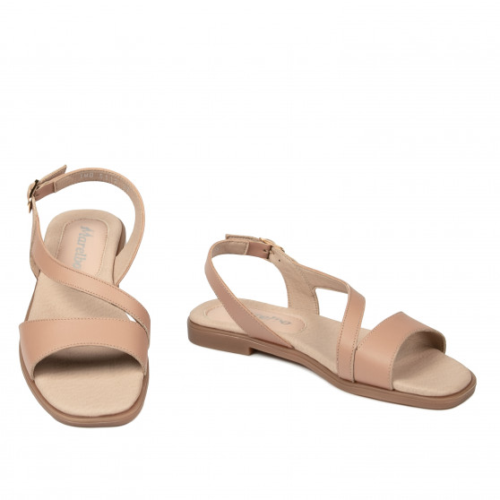 Sandale dama 5112 camel pret 169 lei - Marelbo