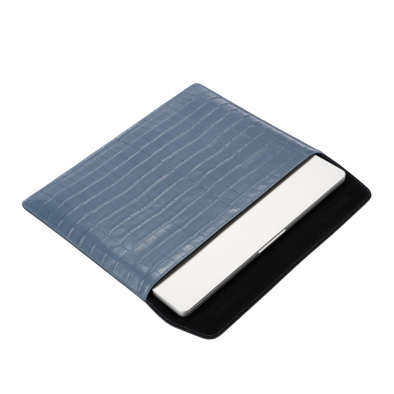 Husa laptop 309g 01 croco blue pret 199 lei - Marelbo